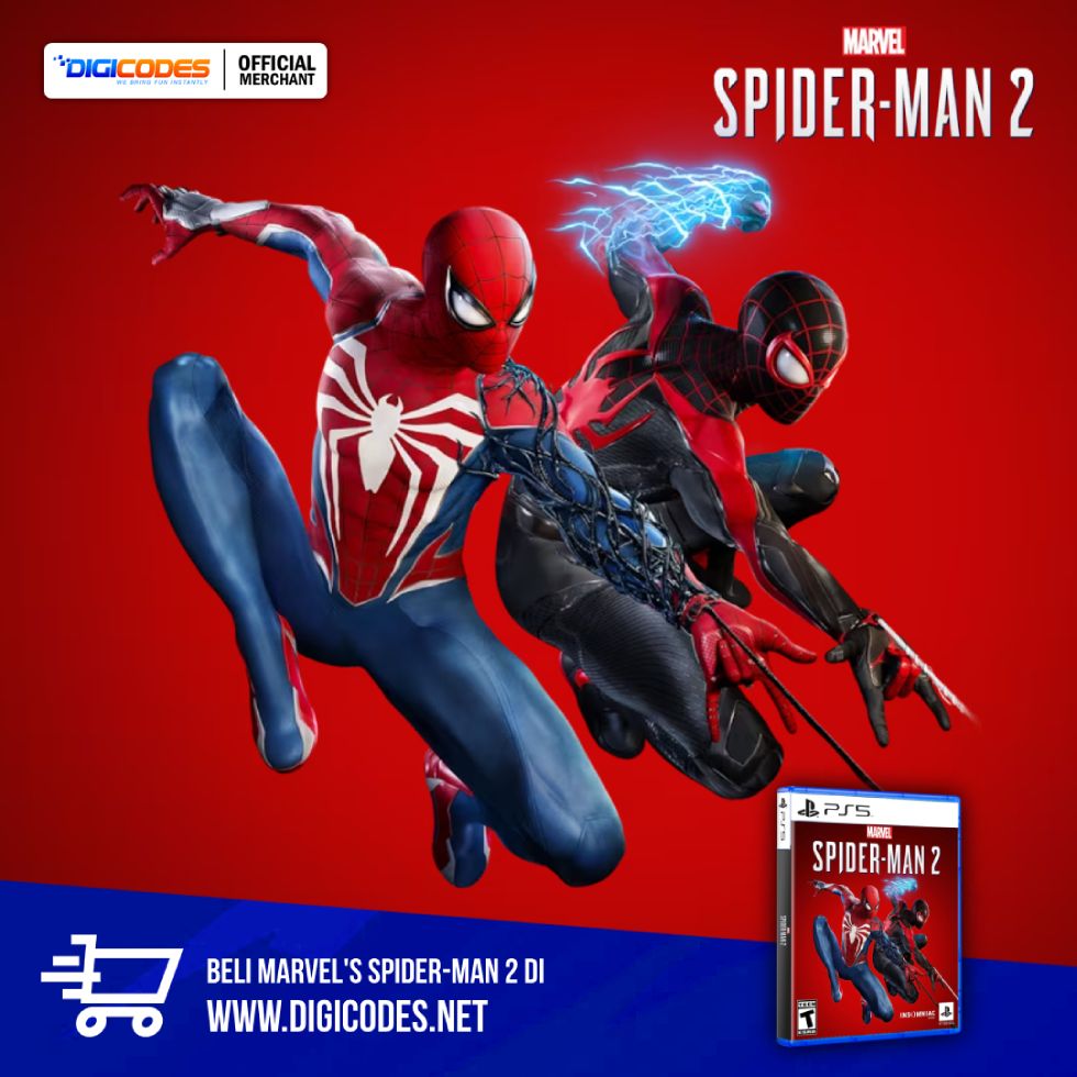 Beli Marvel's Spider-Man 2 Original dan Resmi | Digicodes.net